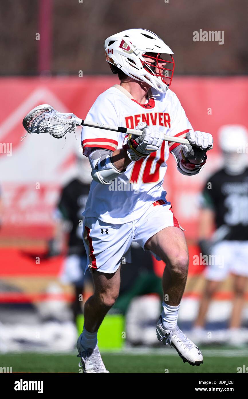 Denver, CO. 31 January, 2026. Denver midfielder, Joe Taraboletti (10 ...