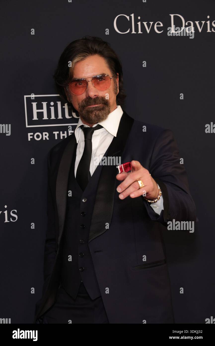 LOS ANGELES, CALIFORNIA - JANUARY 31:Jon Stamos at The GRAMMY Salute to ...