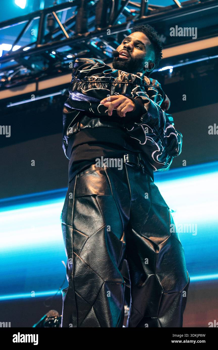 London, United Kingdom. 31st January 2026. Jason Derulo performs live ...