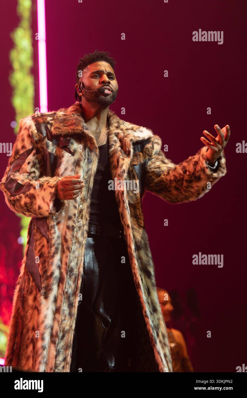 London, United Kingdom. 31st January 2026. Jason Derulo performs live ...
