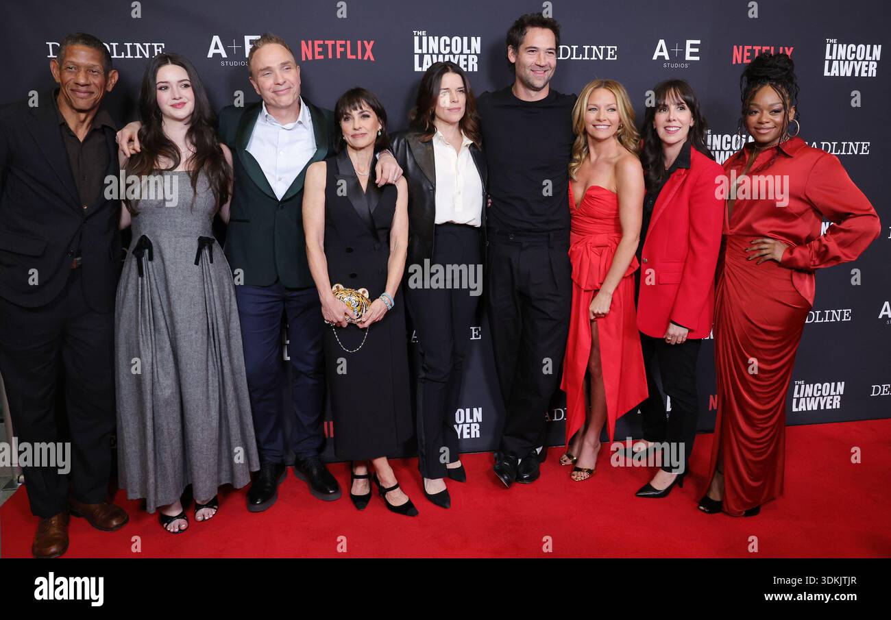 28 January 2026 - Los Angeles, California - Scott Lawrence, Krista ...