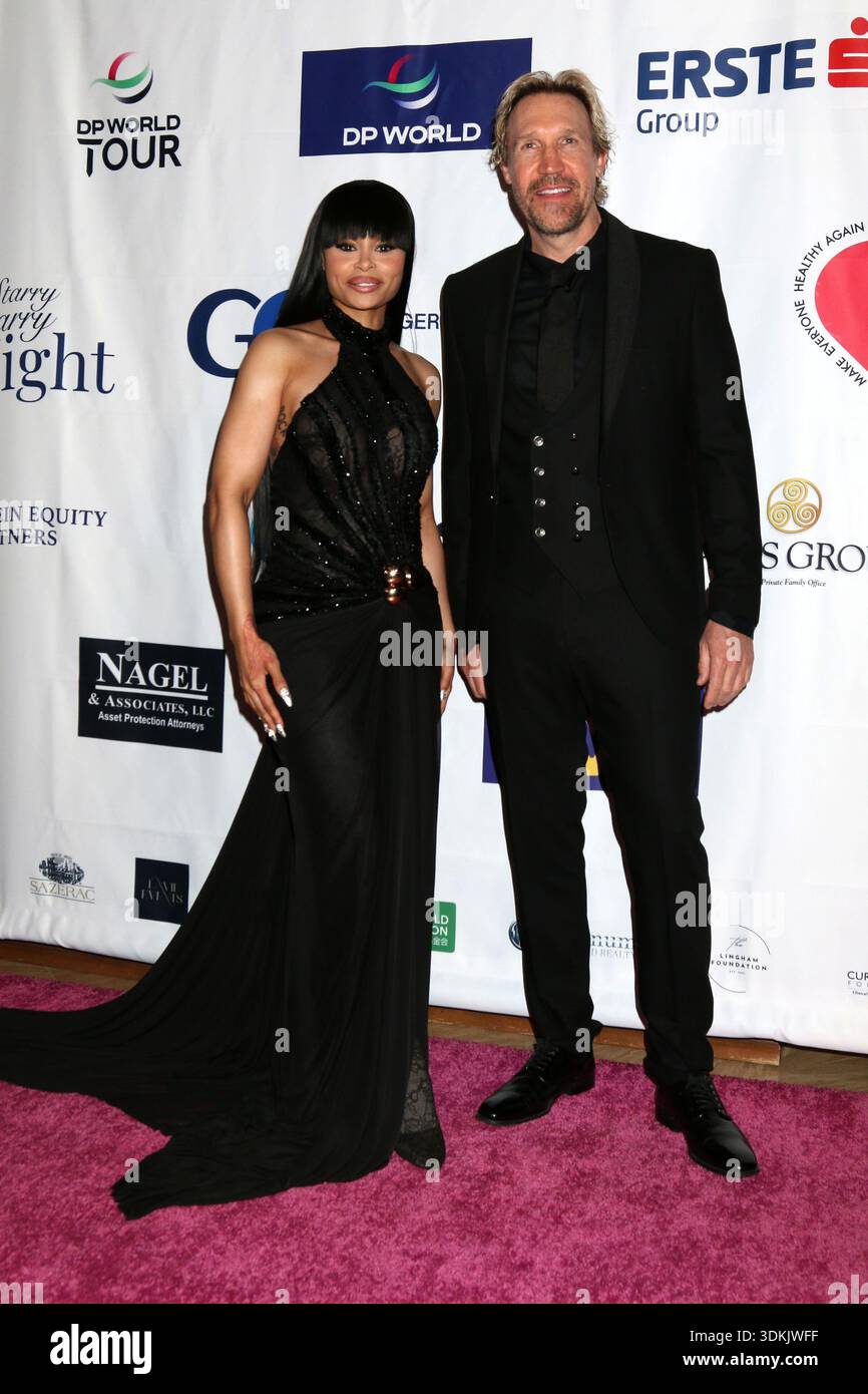 Palm Desert , USA. 31, January, 2026. Pictured left to right, Blac ...