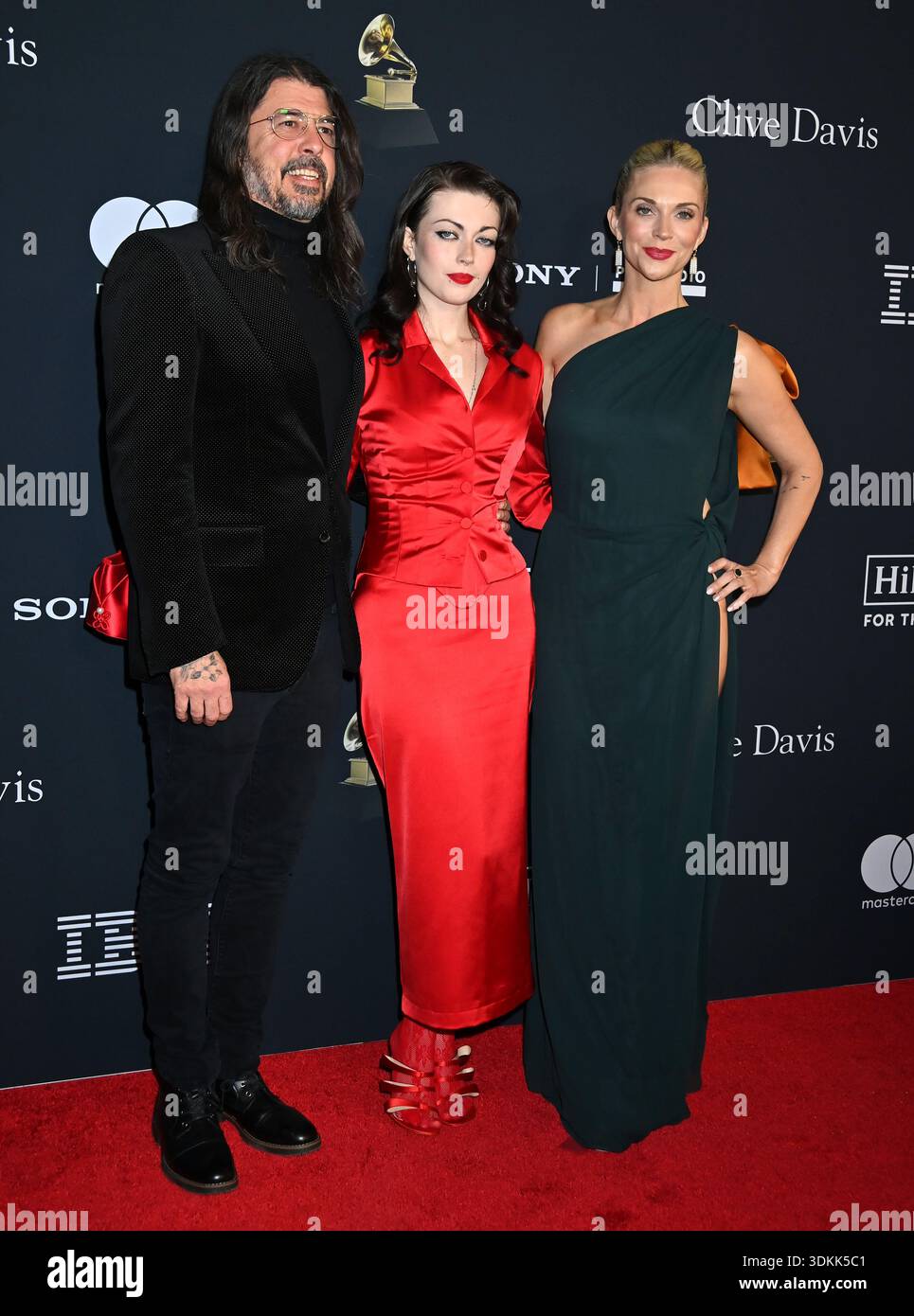 Beverly Hills, USA. 31st Jan, 2026. Dave Grohl, Violet Grohl and Jordyn ...