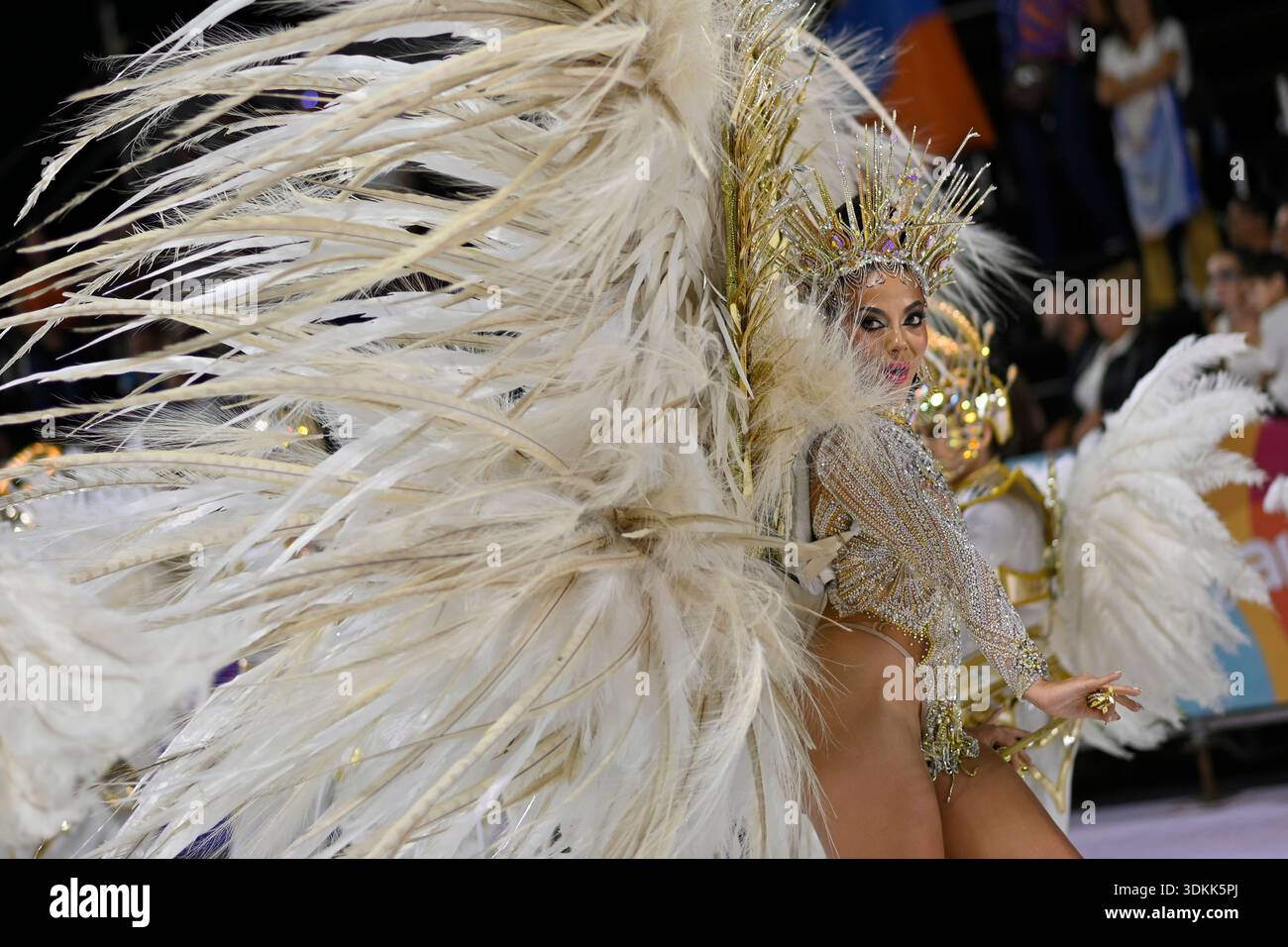 Corrientes, Corrientes, Argentina. 01 February 2026. Sapucay performer ...