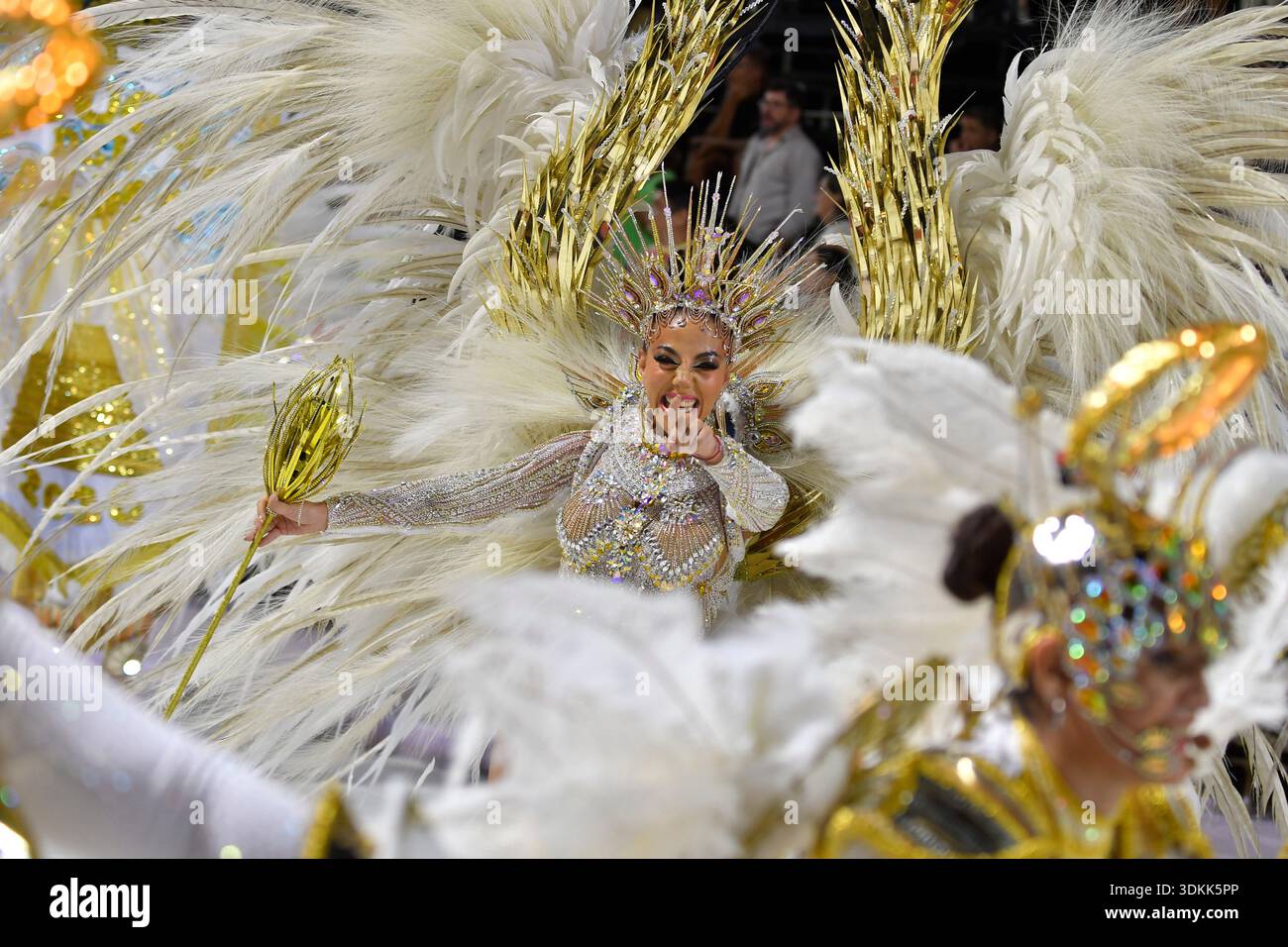 Corrientes, Corrientes, Argentina. 01 February 2026. Sapucay performer ...