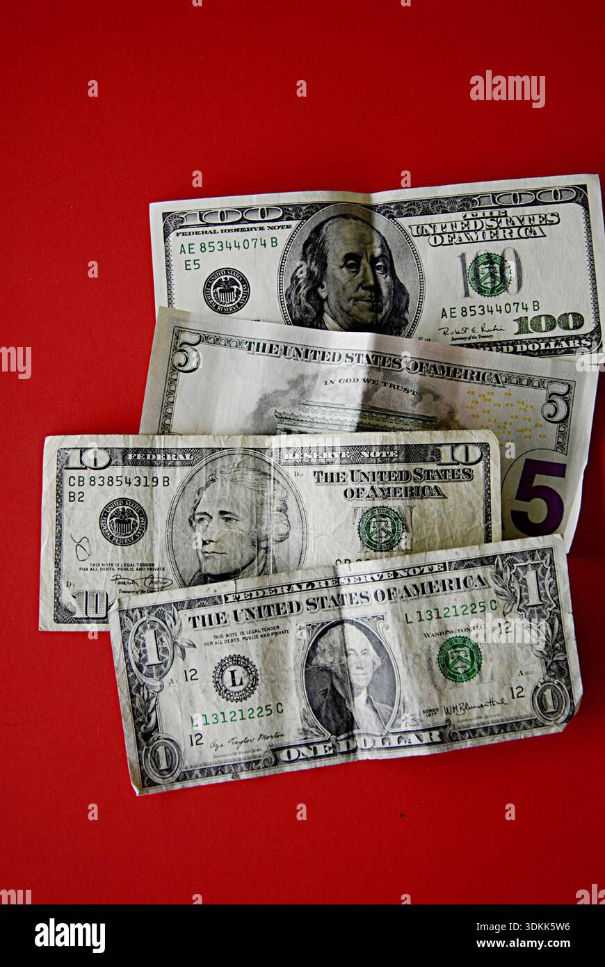 Copenhagen/ Denmark/1ST,AUGUST 2025/American dollar bill in one dollar ...