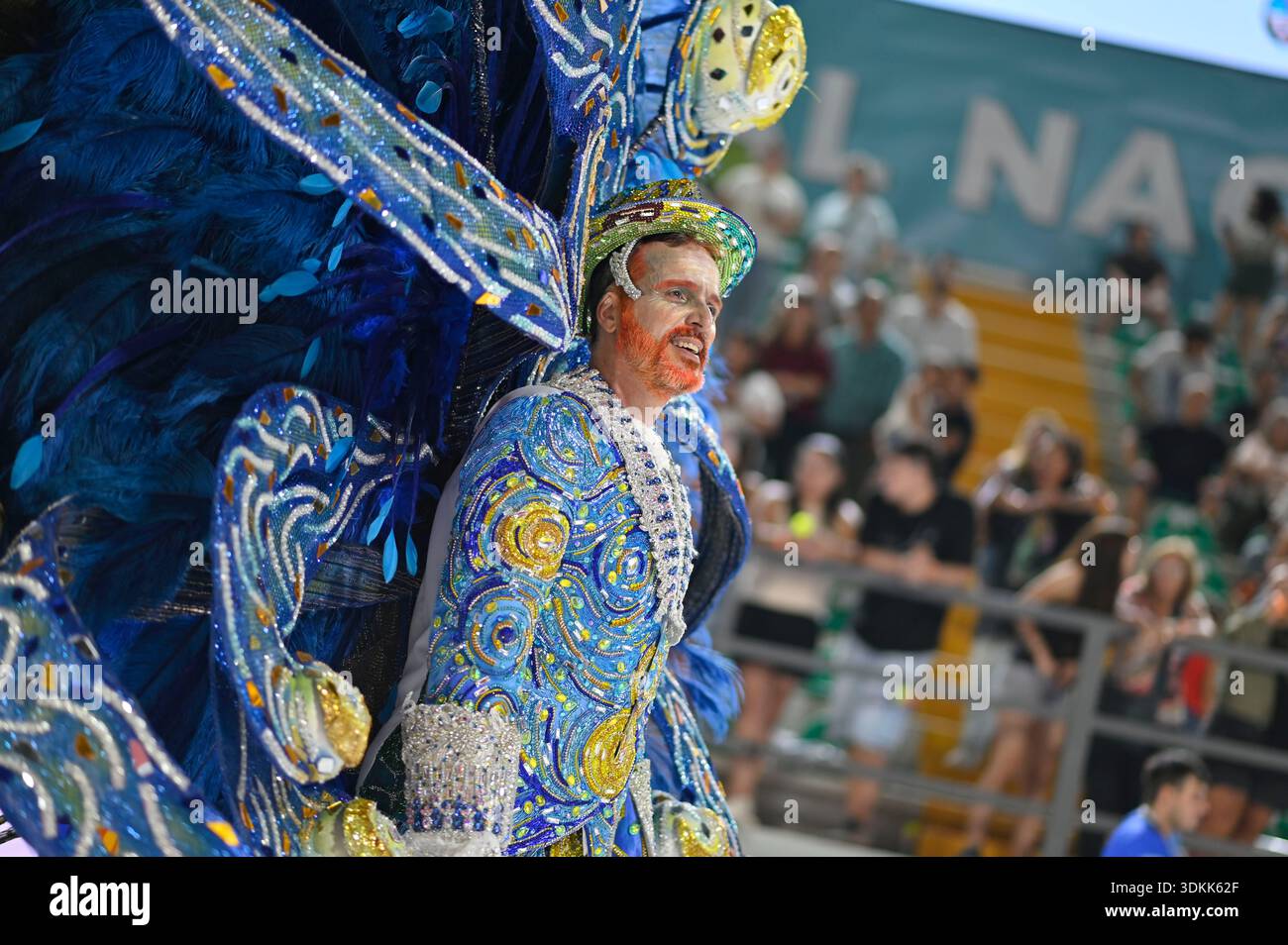 Corrientes, Corrientes, Argentina. 01 February 2026. Sapucay performer ...