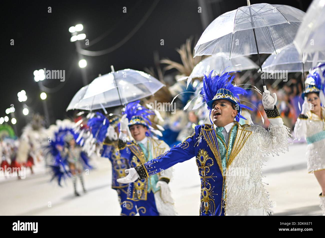 Corrientes, Corrientes, Argentina. 01 February 2026. Sapucay performer ...