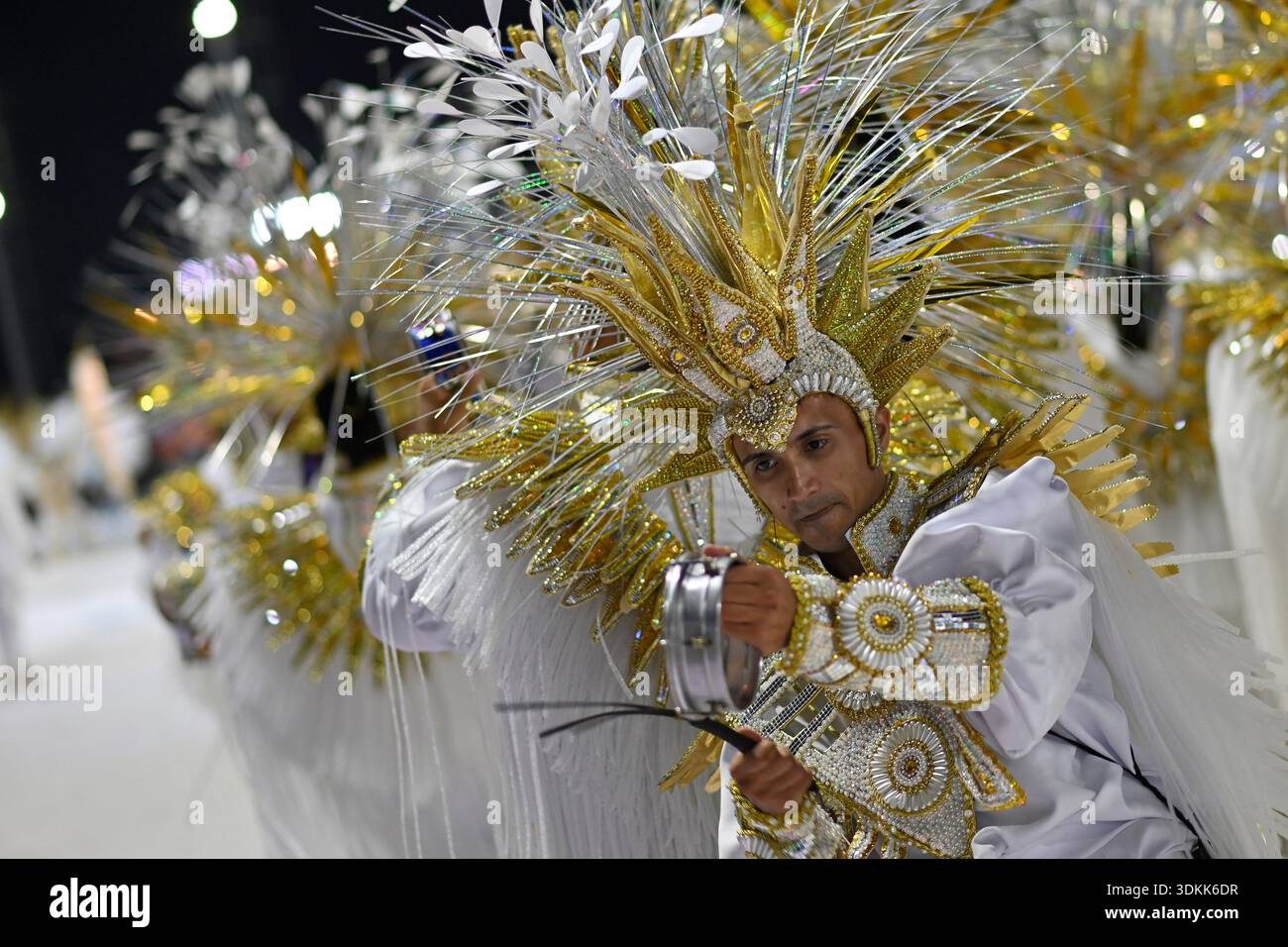 Corrientes, Corrientes, Argentina. 01 February 2026. Sapucay performer ...