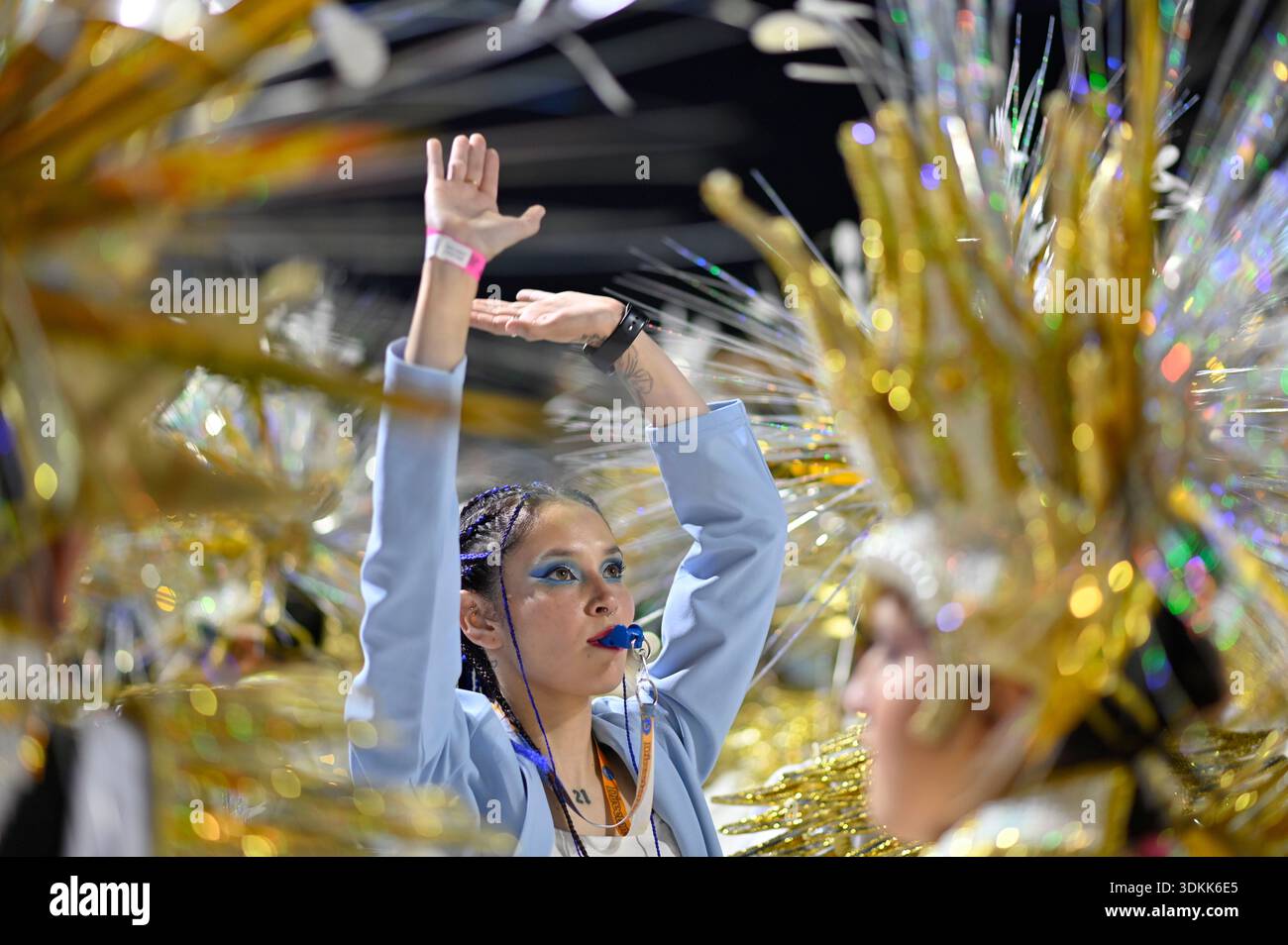 Corrientes, Corrientes, Argentina. 01 February 2026. Sapucay performer ...