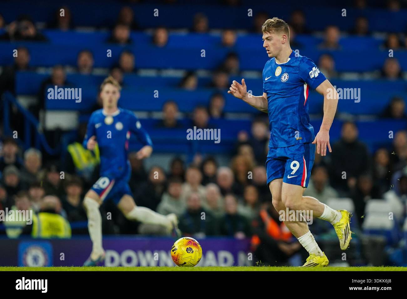 Liam Delap of Chelsea during the Chelsea v West Ham United Premier ...
