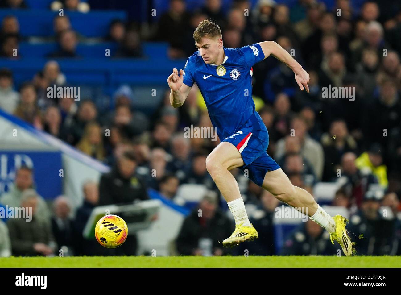 Liam Delap of Chelsea during the Chelsea v West Ham United Premier ...