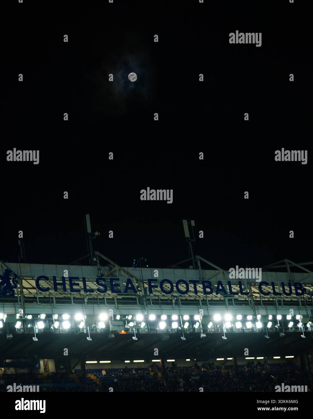 during the Chelsea v West Ham United Premier League match at Stamford ...