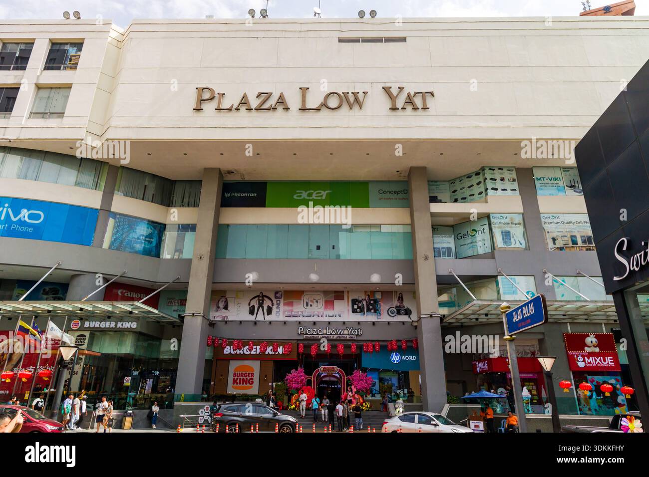 Kuala Lumpur, Malaysia - 01-25-2026: Exterior facade of Plaza Low Yat ...