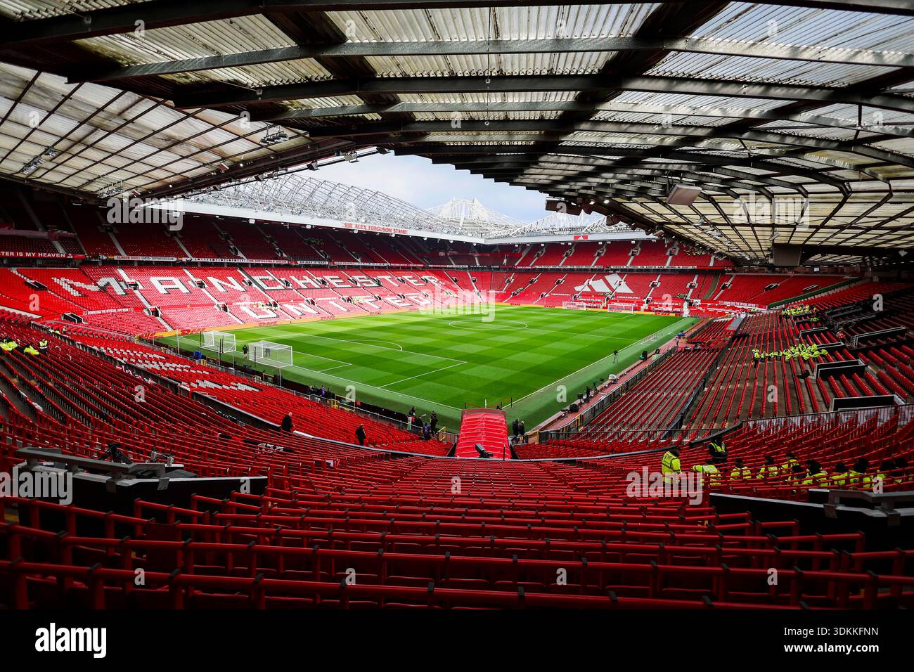 Ground View inside the Stadium during the Manchester United v Fulham ...
