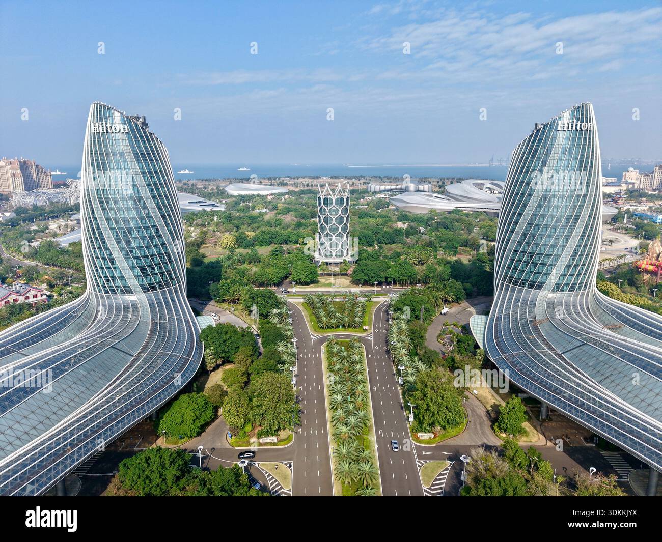 DANZHOU, CHINA - DECEMBER 17, 2025 - Aerial view of the world's largest ...