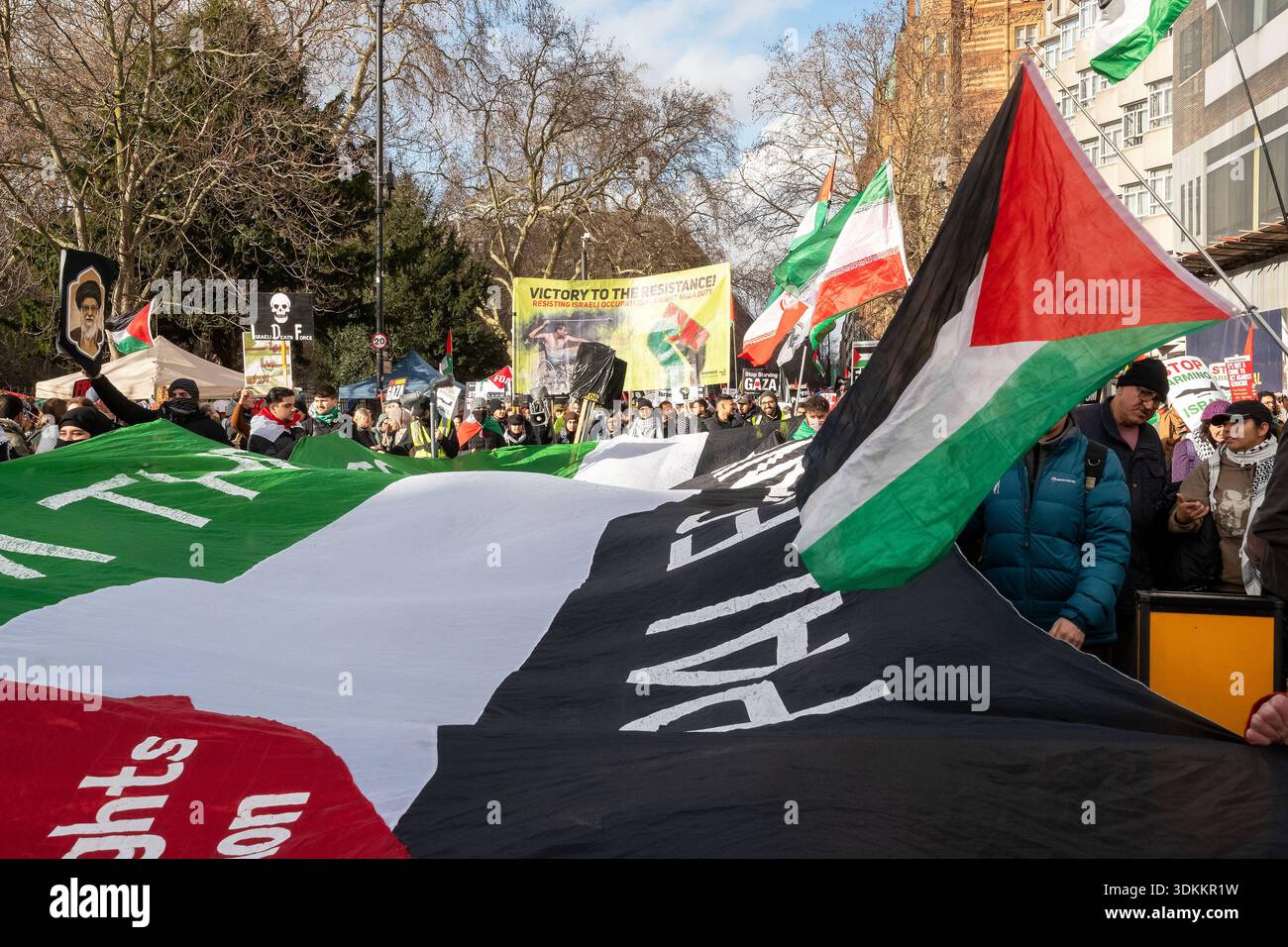 London UK, 31st January 2026. Palestine Solidarity Campaign March from ...