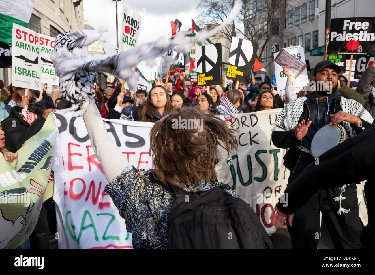London UK, 31st January 2026. Palestine Solidarity Campaign March from ...