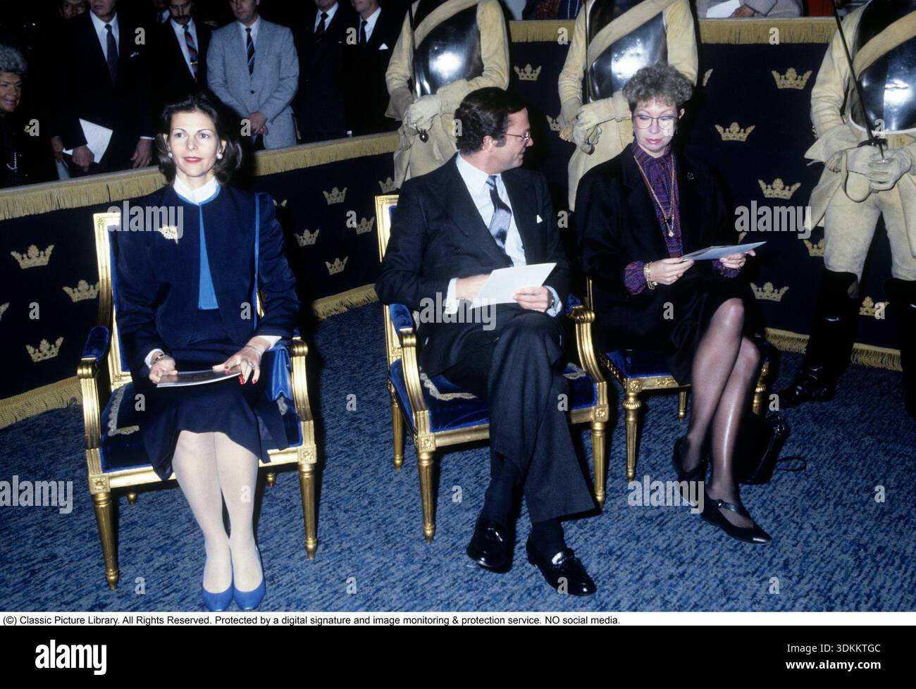 Kungaparet med prinsessan Prinsessan Christina, fru Magnuson (f. 1943 ...