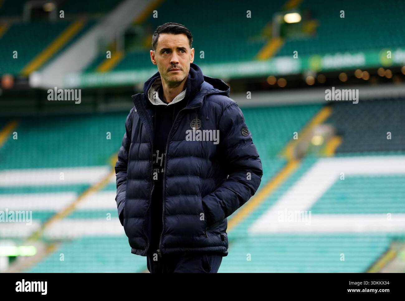 Falkirk's Brian Graham ahead of the William Hill Premiership match at ...