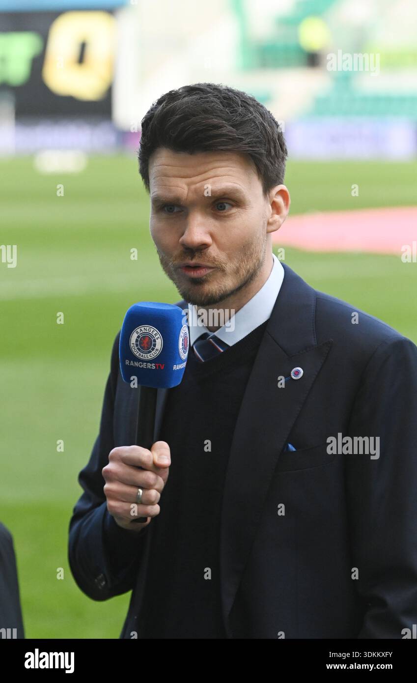 Easter Road Stadium .Edinburgh.Scotland.UK. 1st Feb 26, Scottish ...