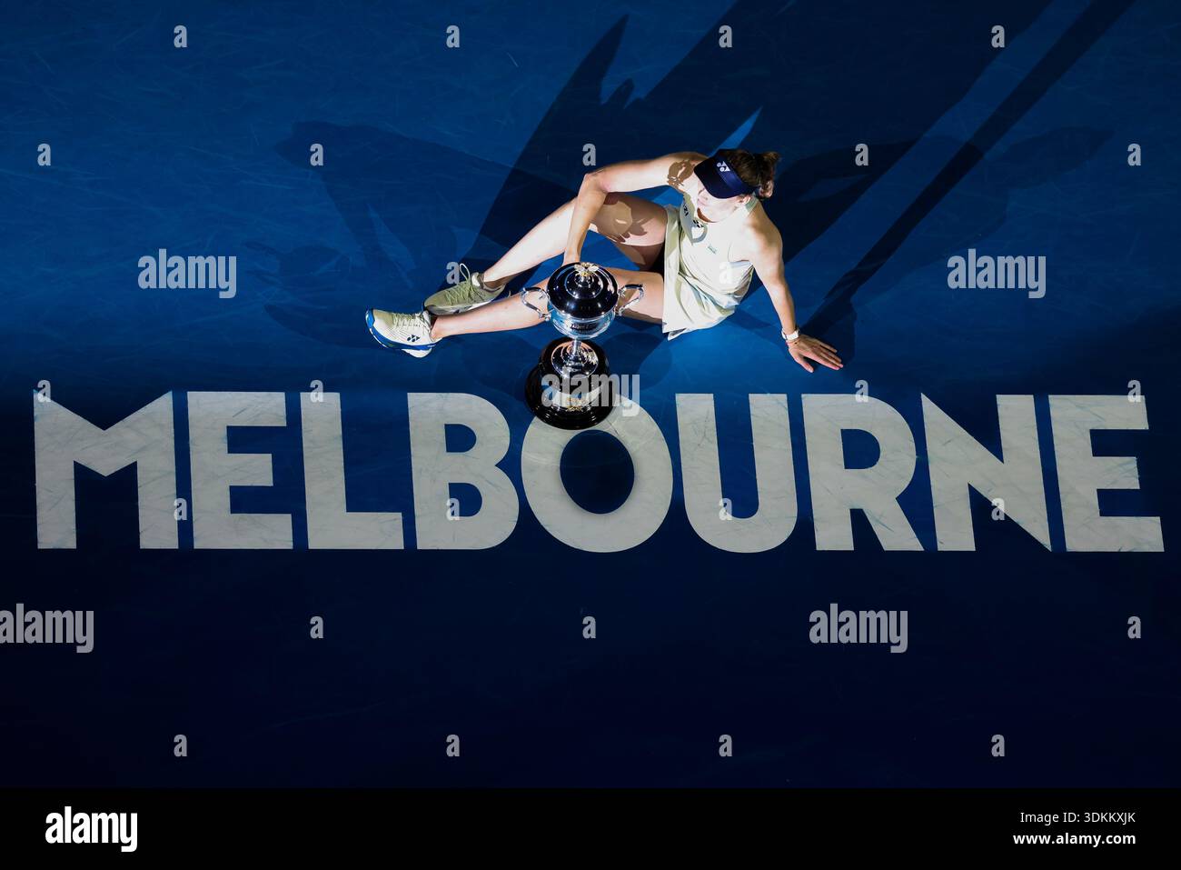 Melbourne, Australia. 1st Feb, 2026. Elena Rybakina from Kazakhstan is ...