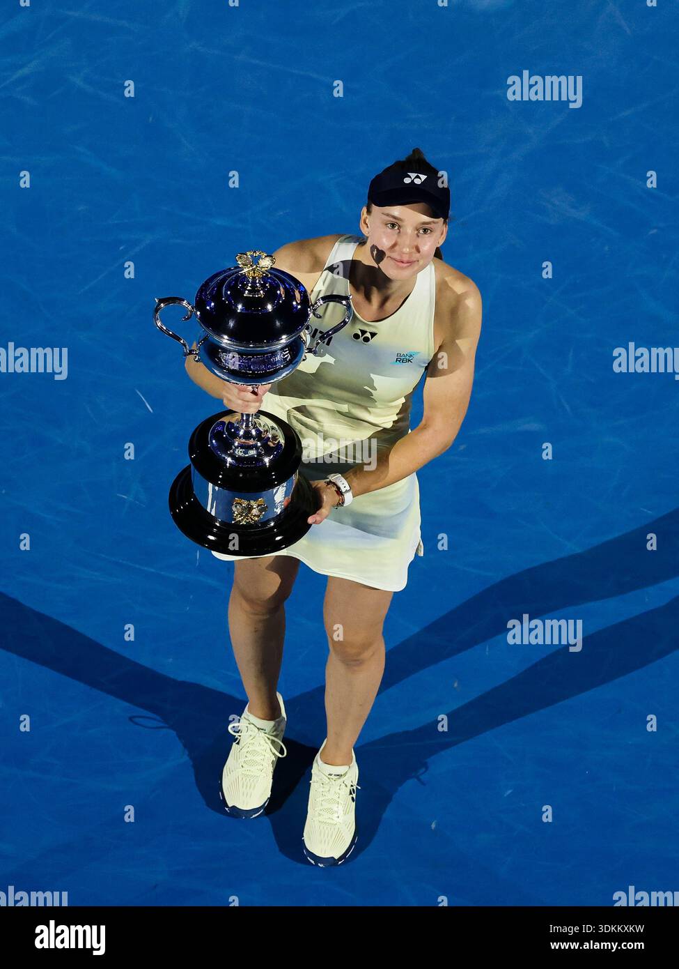 Melbourne, Australia. 1st Feb, 2026. Elena Rybakina from Kazakhstan is ...