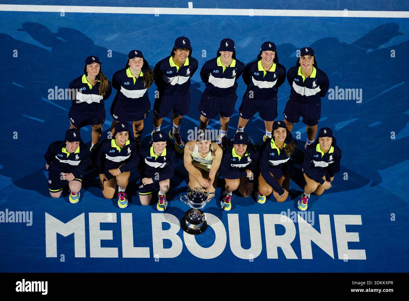 Melbourne, Australia. 1st Feb, 2026. Elena Rybakina from Kazakhstan is ...