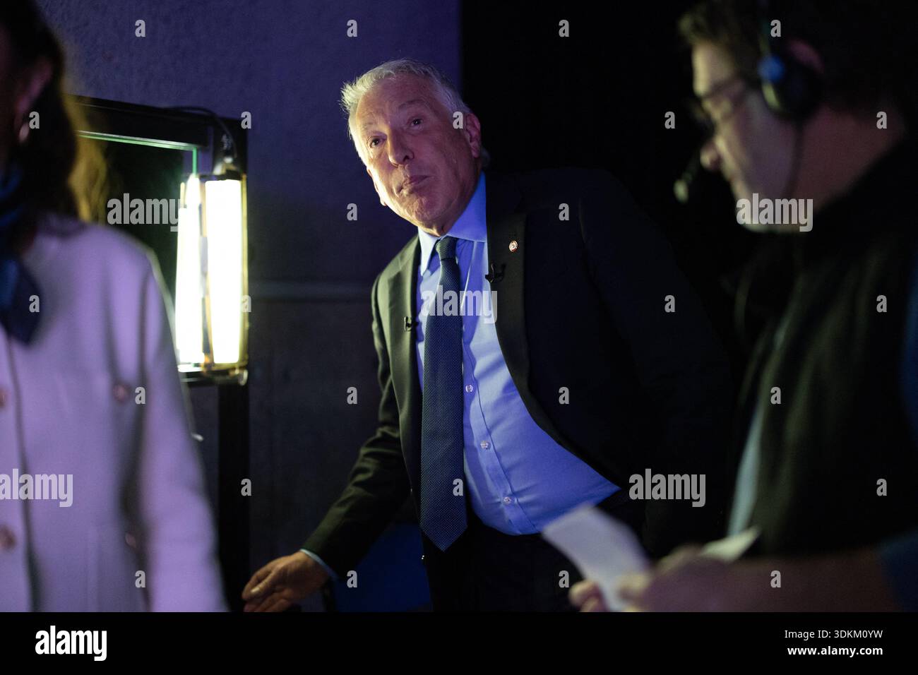 Far-right Rassemblement National (RN) MP Philippe Ballard ahead of an ...