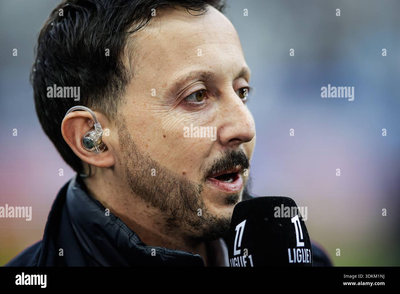 President Pablo LONGORIA of Marseille during the French championship ...