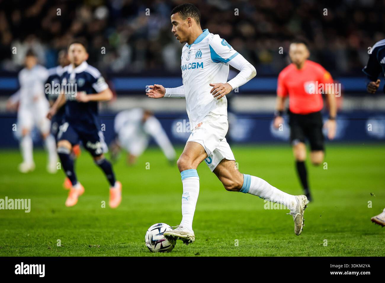 Mason GREENWOOD of Marseille during the French championship Ligue 1 ...
