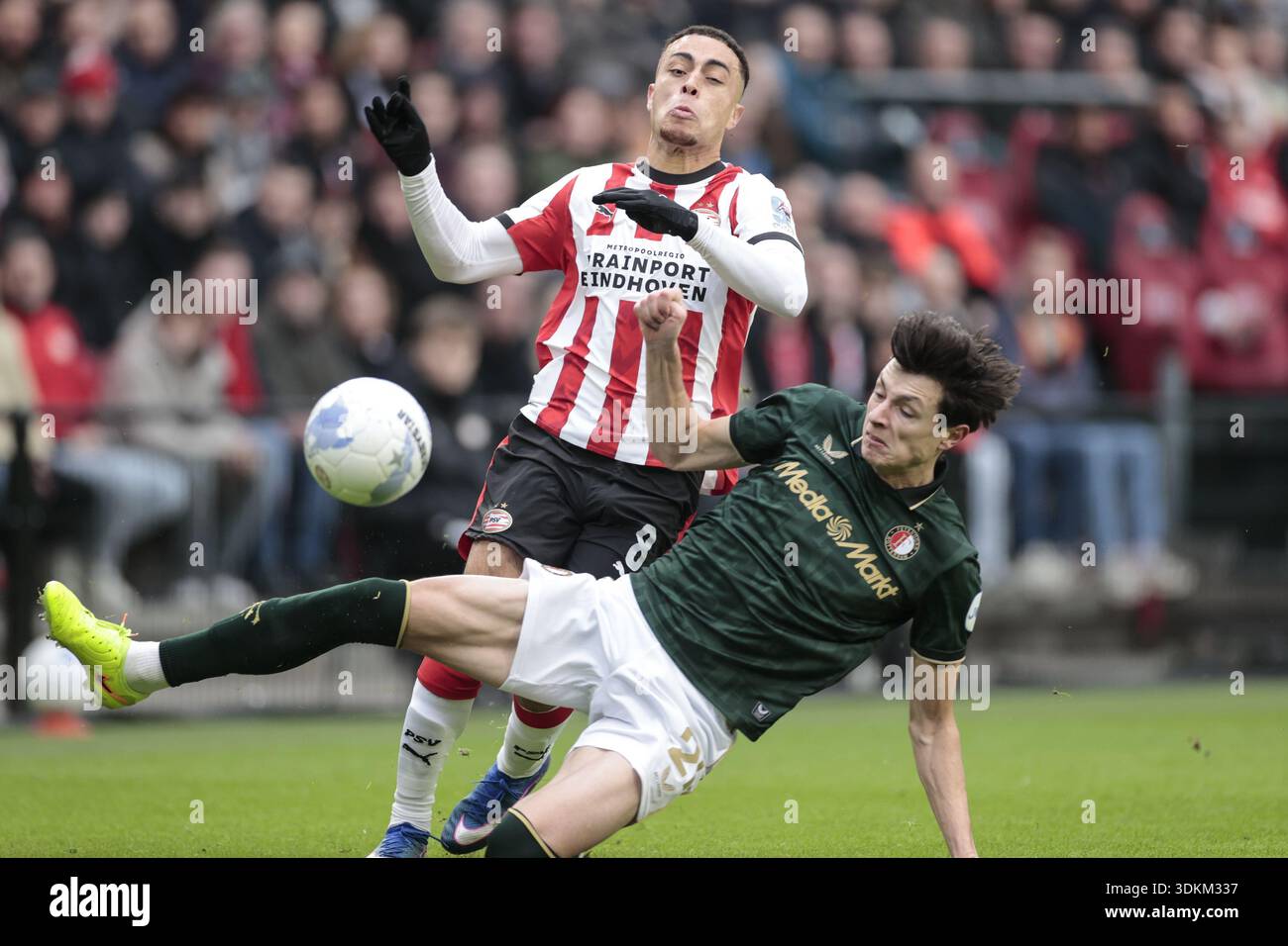 EINDHOVEN , 01-02-2025 , Philips stadium , season 2025 / 2026 , Dutch ...