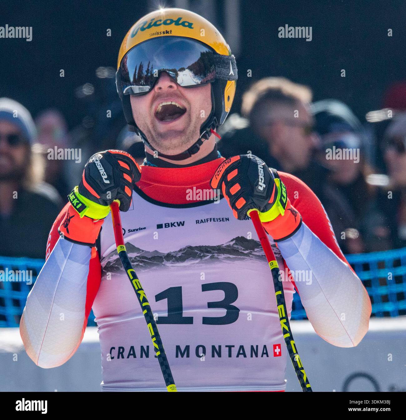Crans-Montana, Valais, Switzerland. 1st Feb, 2026. Crans-Montana ...