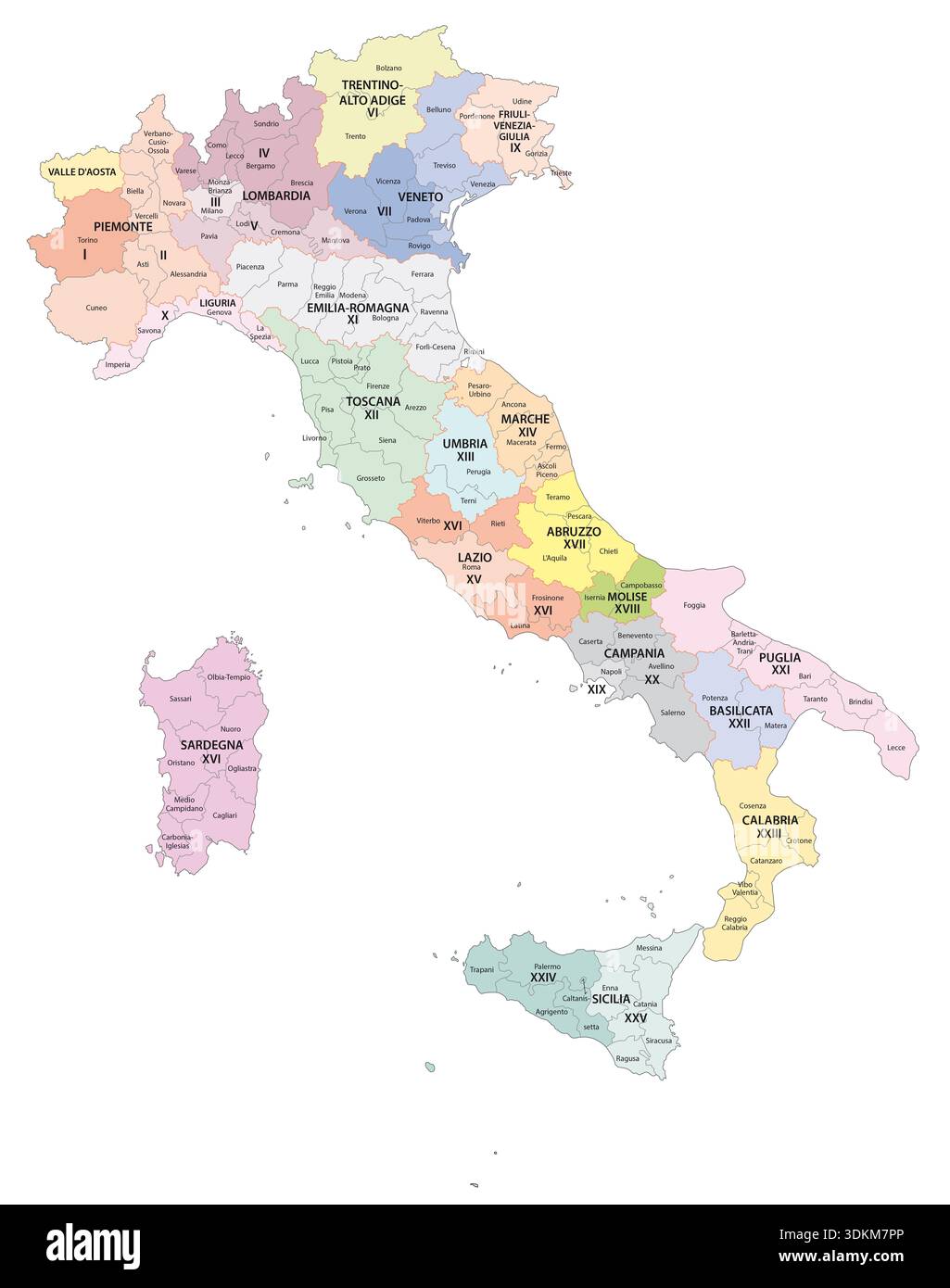 Rome map italy hi-res stock photography and images - Alamy