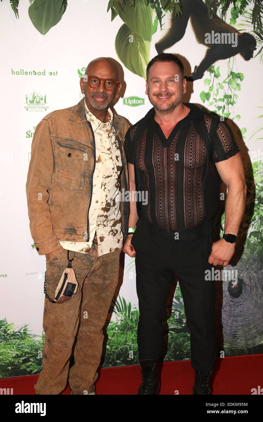 Berlin, 23..01.2026 Pierre Sanoussi-Bliss with Friend at Julian F. M ...