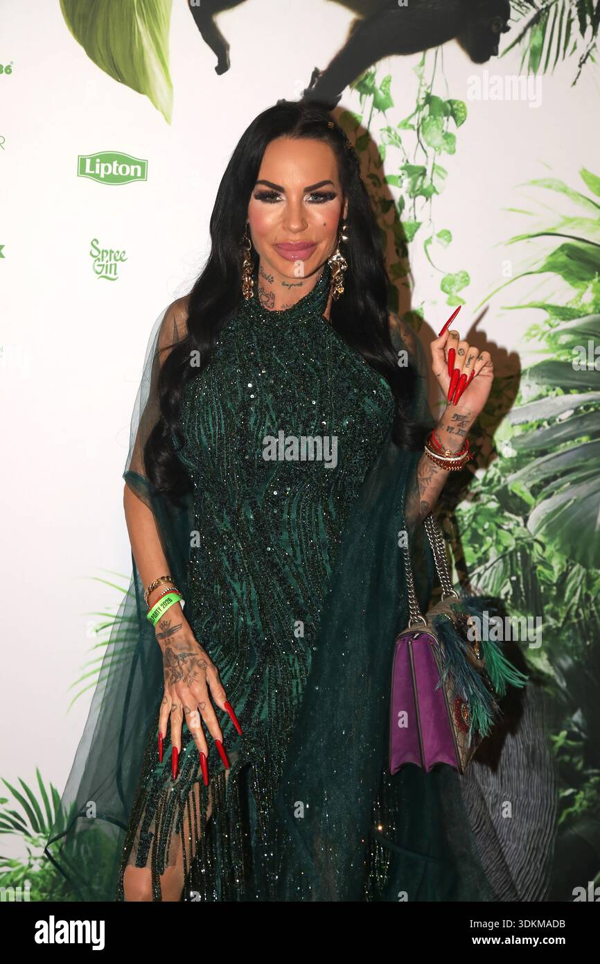 Berlin, 23..01.2026 Gina-Lisa Lohfink at Julian F. M. Stoeckel's Jungle ...