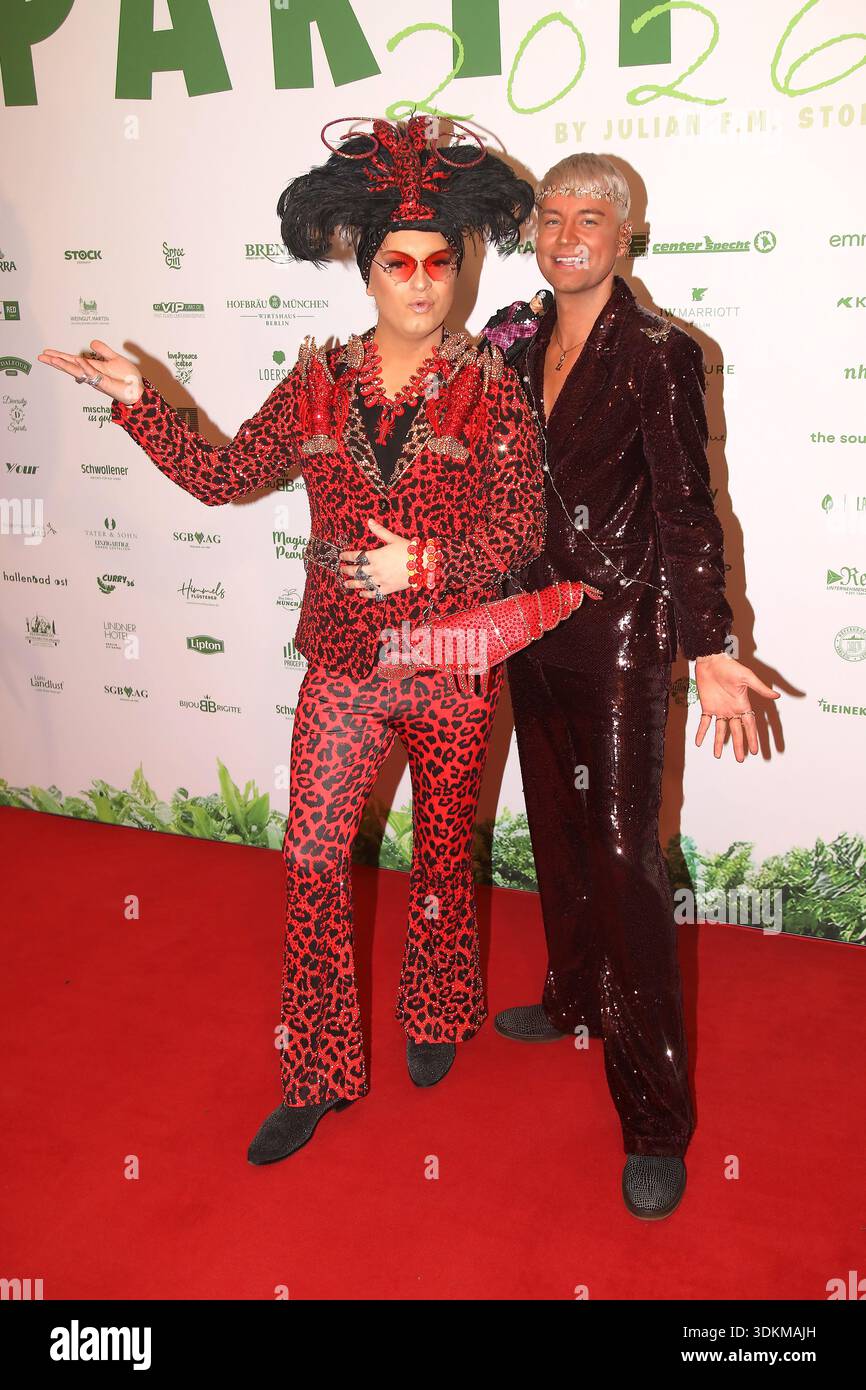 Berlin, 23..01.2026 Julian F. M. Stoeckel und Marcell Damaschke at ...