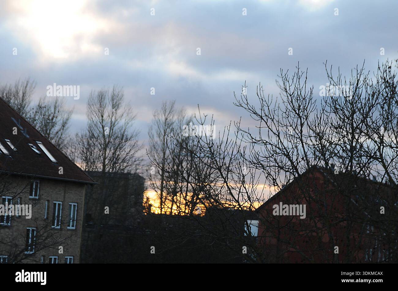 Kastrup/Copenhagen/ Denmark/01 FEN UARY 2026 DECEMBER 2025/.Denmarks weather daerk clouds over ...