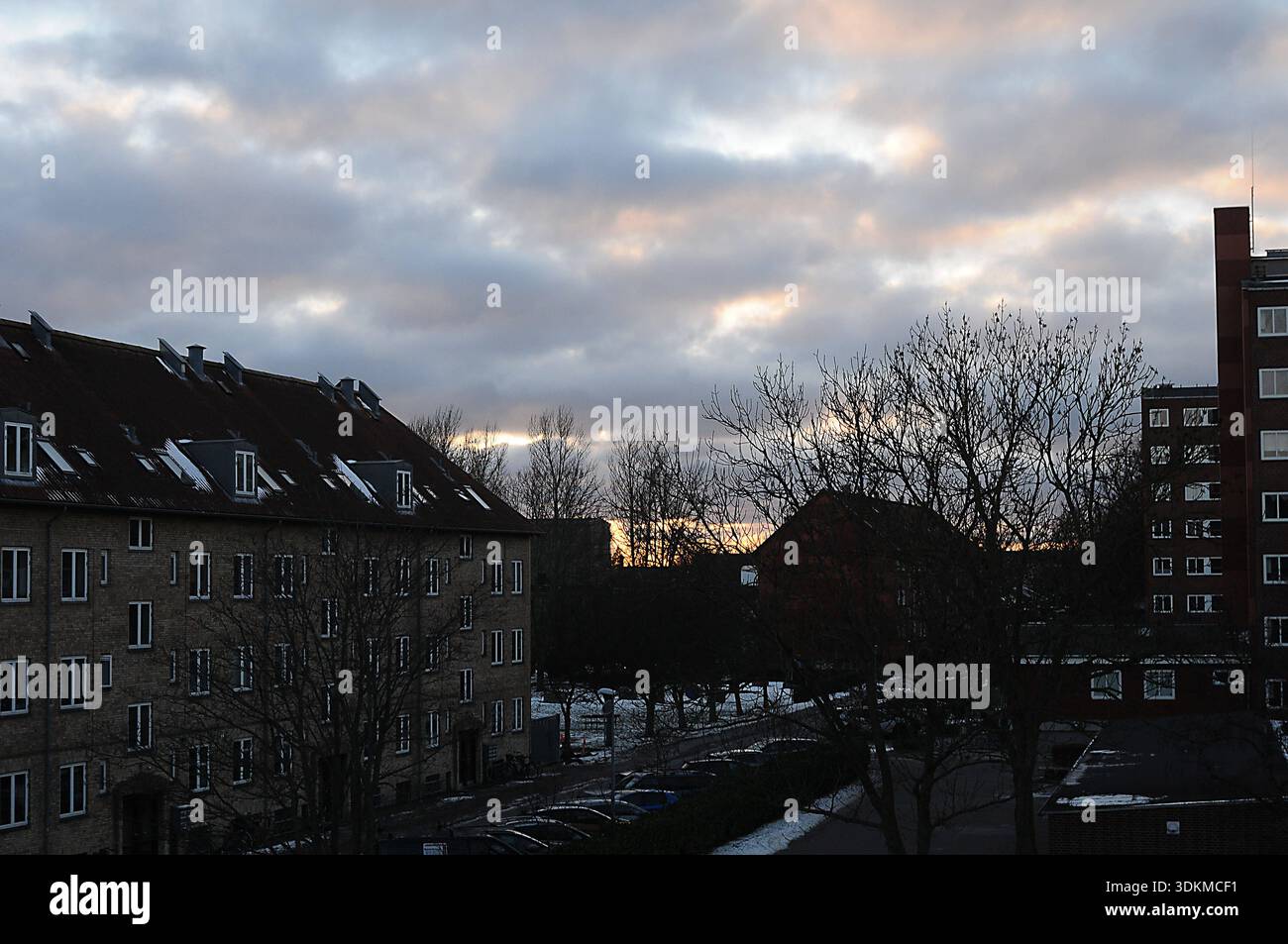 Kastrup/Copenhagen/ Denmark/01 FEN UARY 2026 DECEMBER 2025/.Denmarks weather daerk clouds over ...