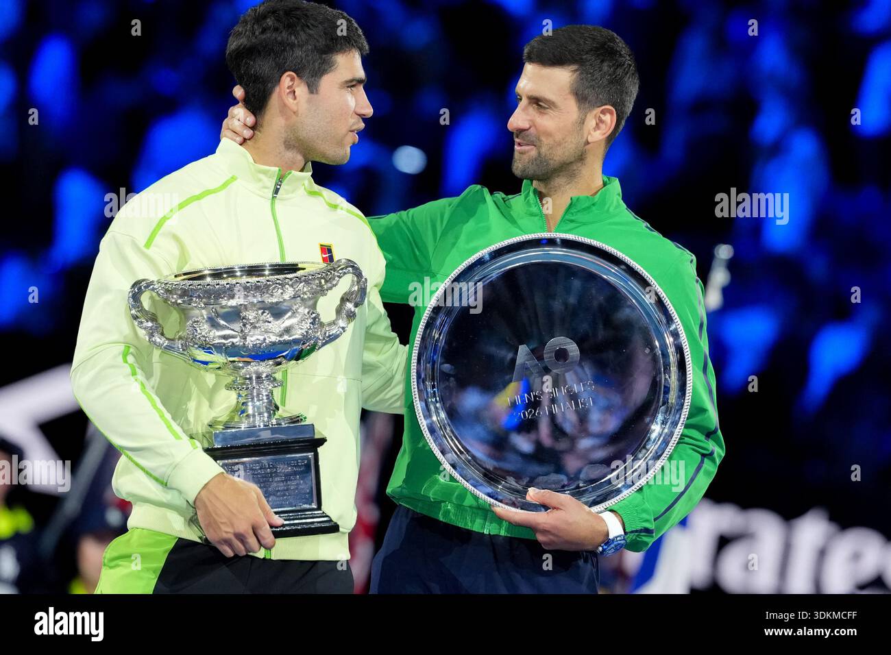 1st February 2026: Melbrouene, Auatralia; Mens singles final between ...