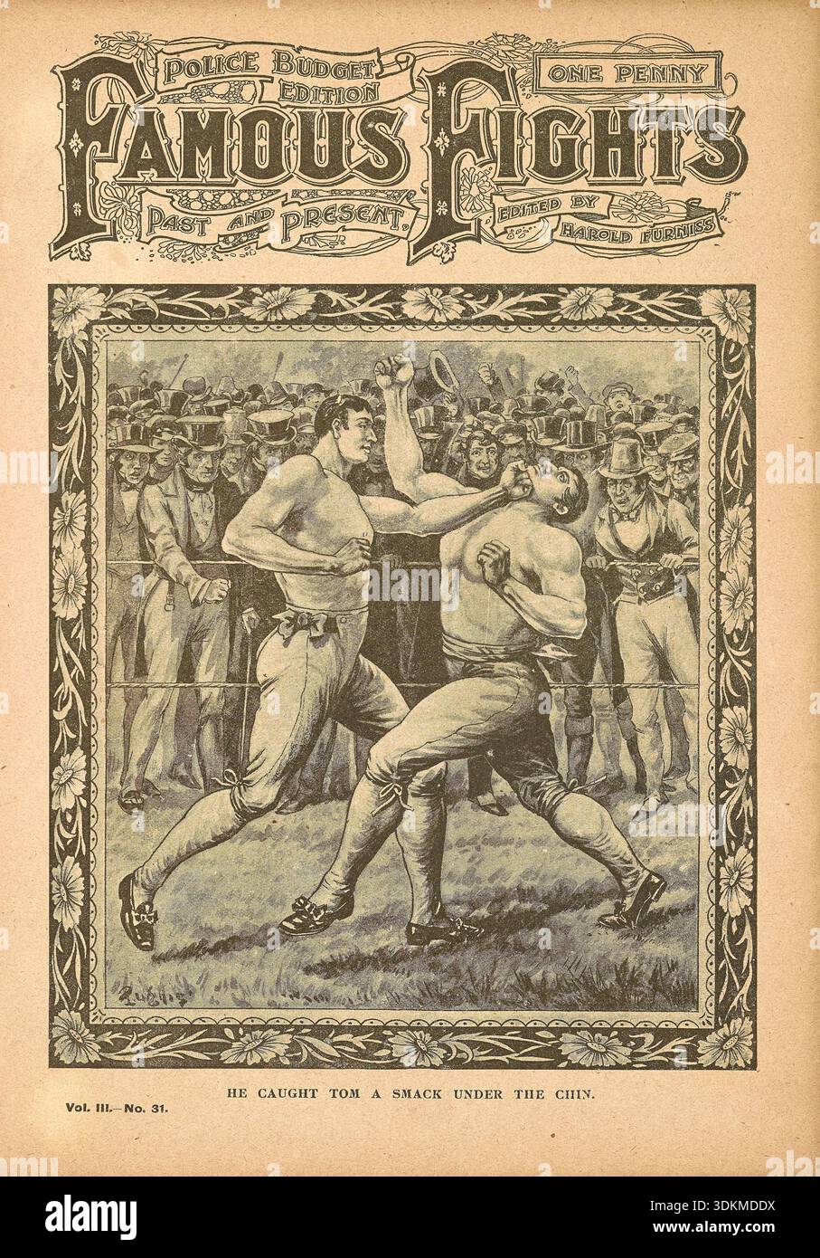 Fight between Jem Belcher and Tom Cribb, circa 1807 -- Vintage Boxing ...
