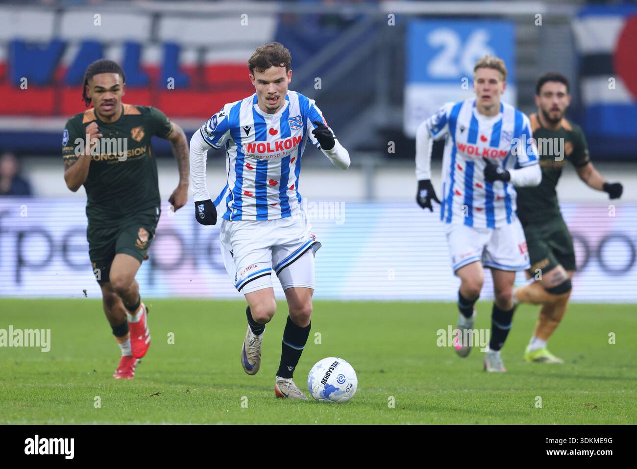 HEERENVEEN , 01–02-2026 , Abe Lenstra Stadium , season 2025 / 2026 ...