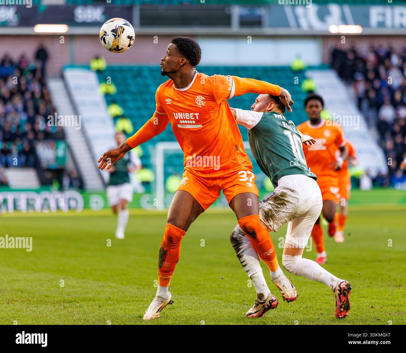 Easter Road Stadium, Edinburgh, Scotland, UK. 1st Feb 2026. Hibernian V ...