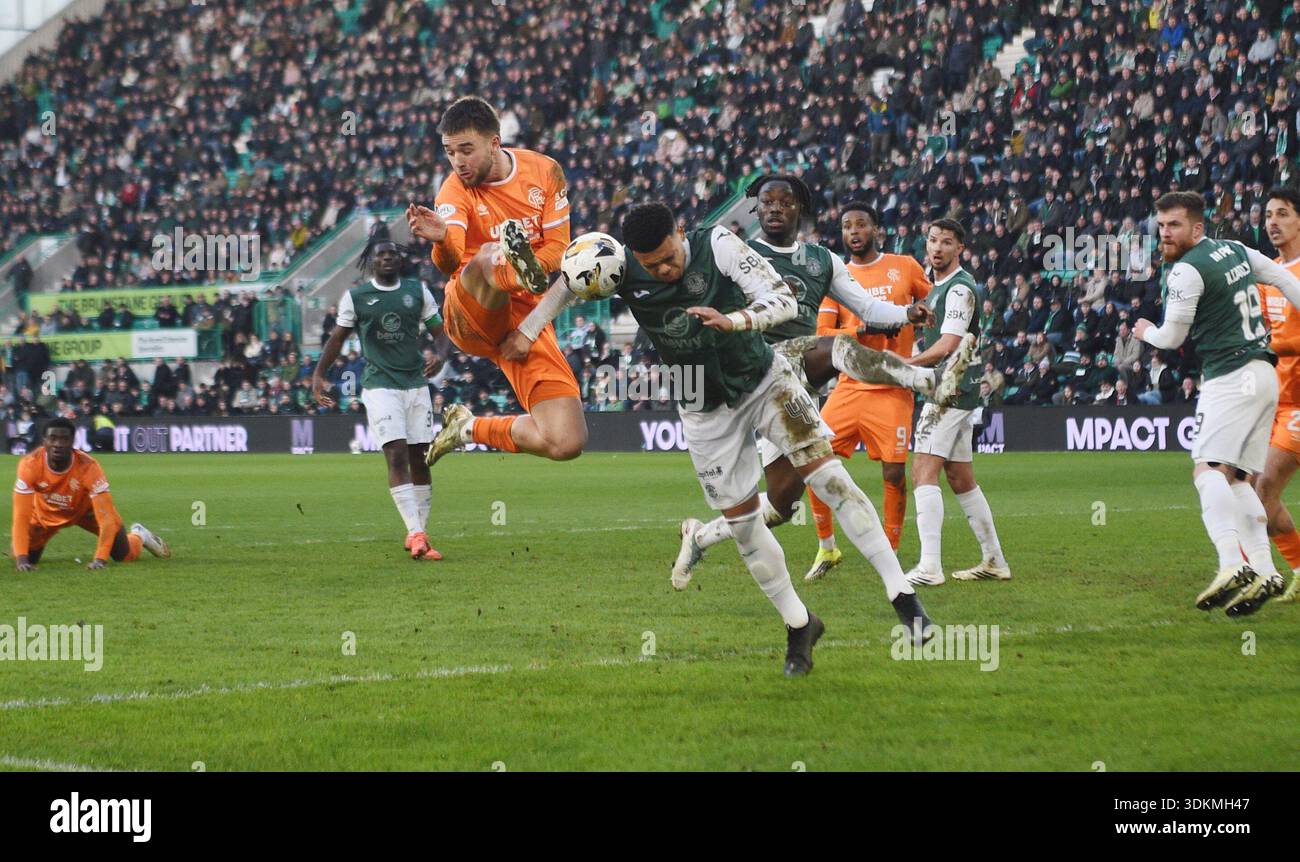 Easter Road Stadium .Edinburgh.Scotland.UK. 1st Feb 26, Scottish ...