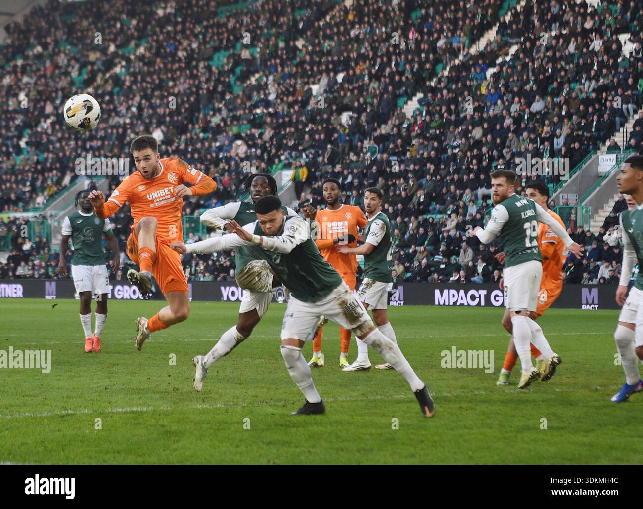Easter Road Stadium .Edinburgh.Scotland.UK. 1st Feb 26, Scottish ...