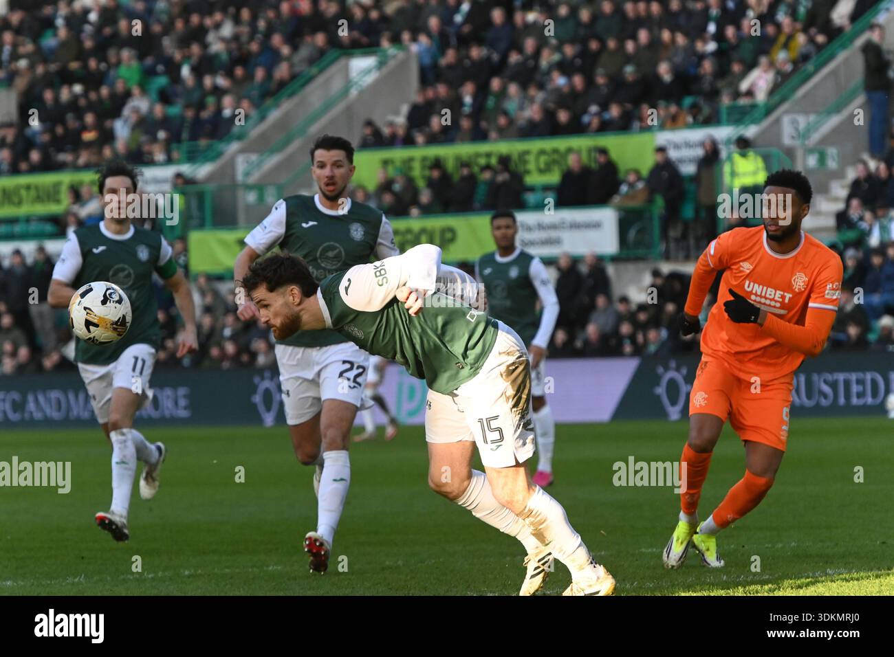 Easter Road Stadium .Edinburgh.Scotland.UK. 1st Feb 26, Scottish ...