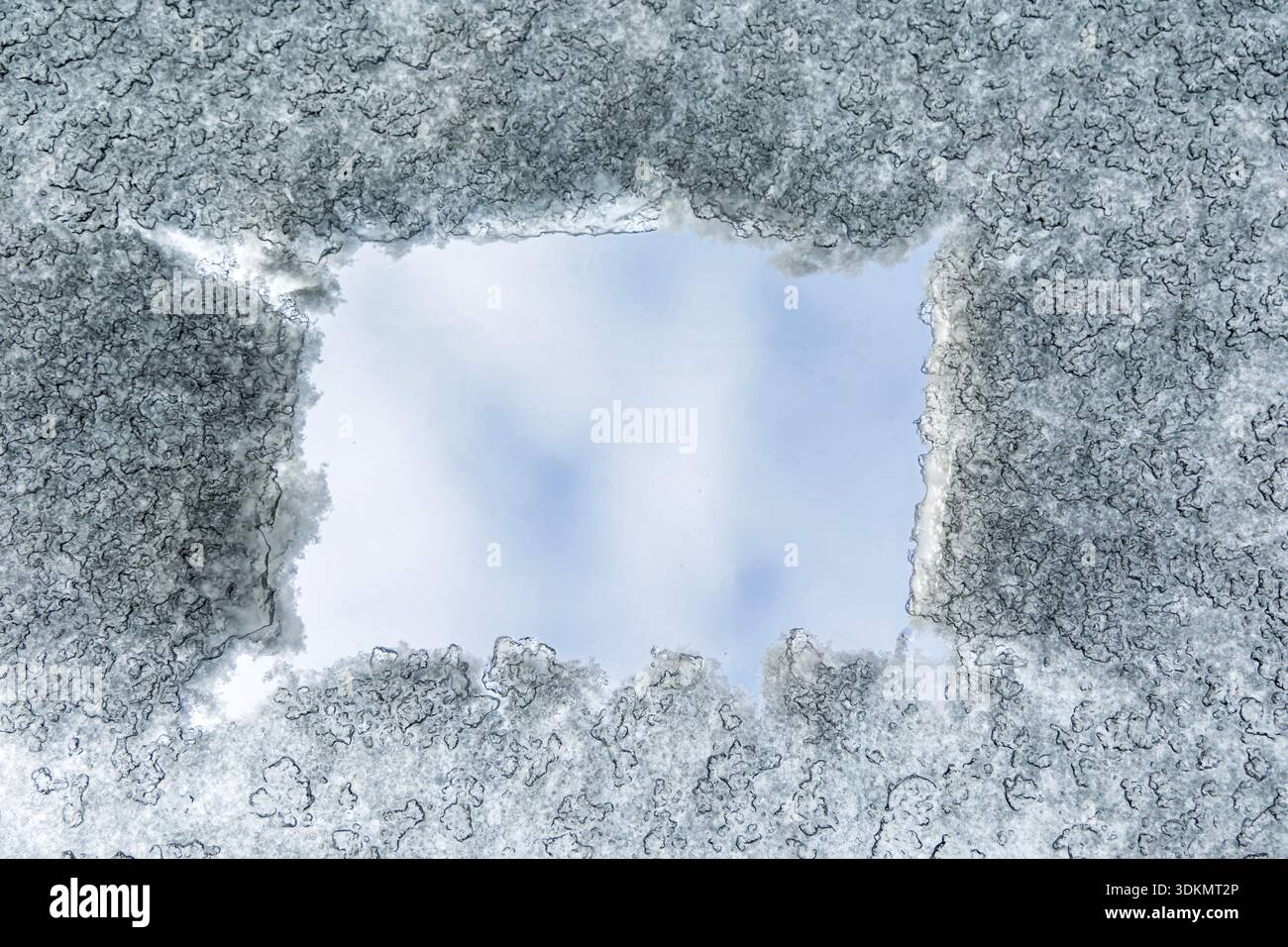 Close up process snow hi-res stock photography and images - Alamy