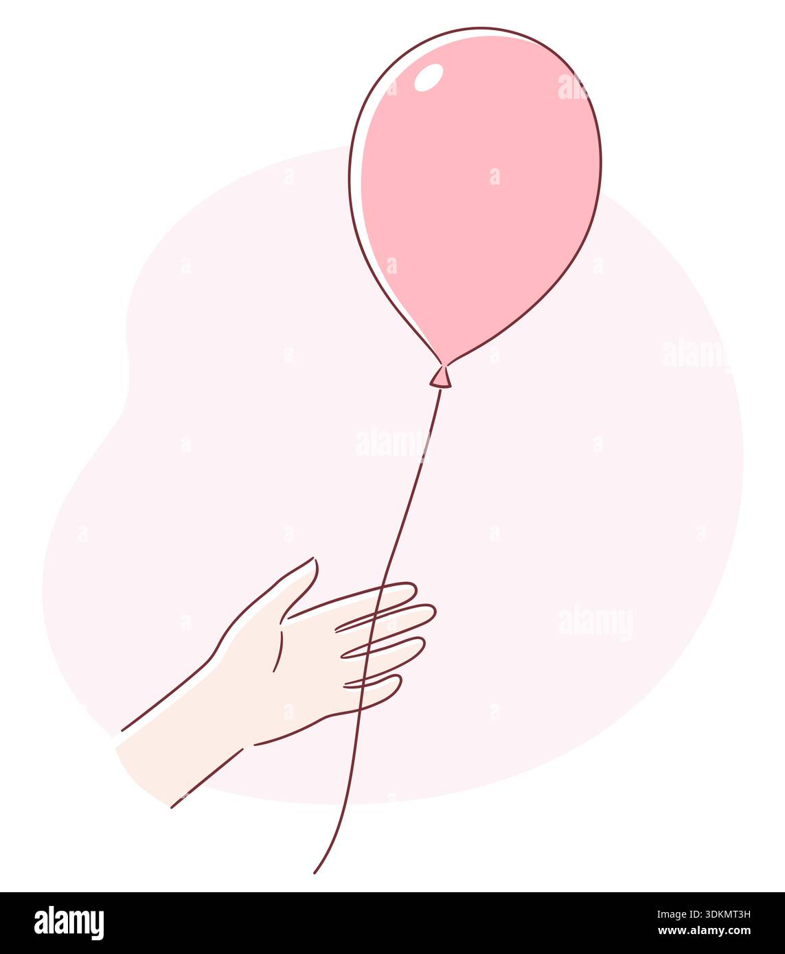 Let go balloon Stock Vector Images - Alamy