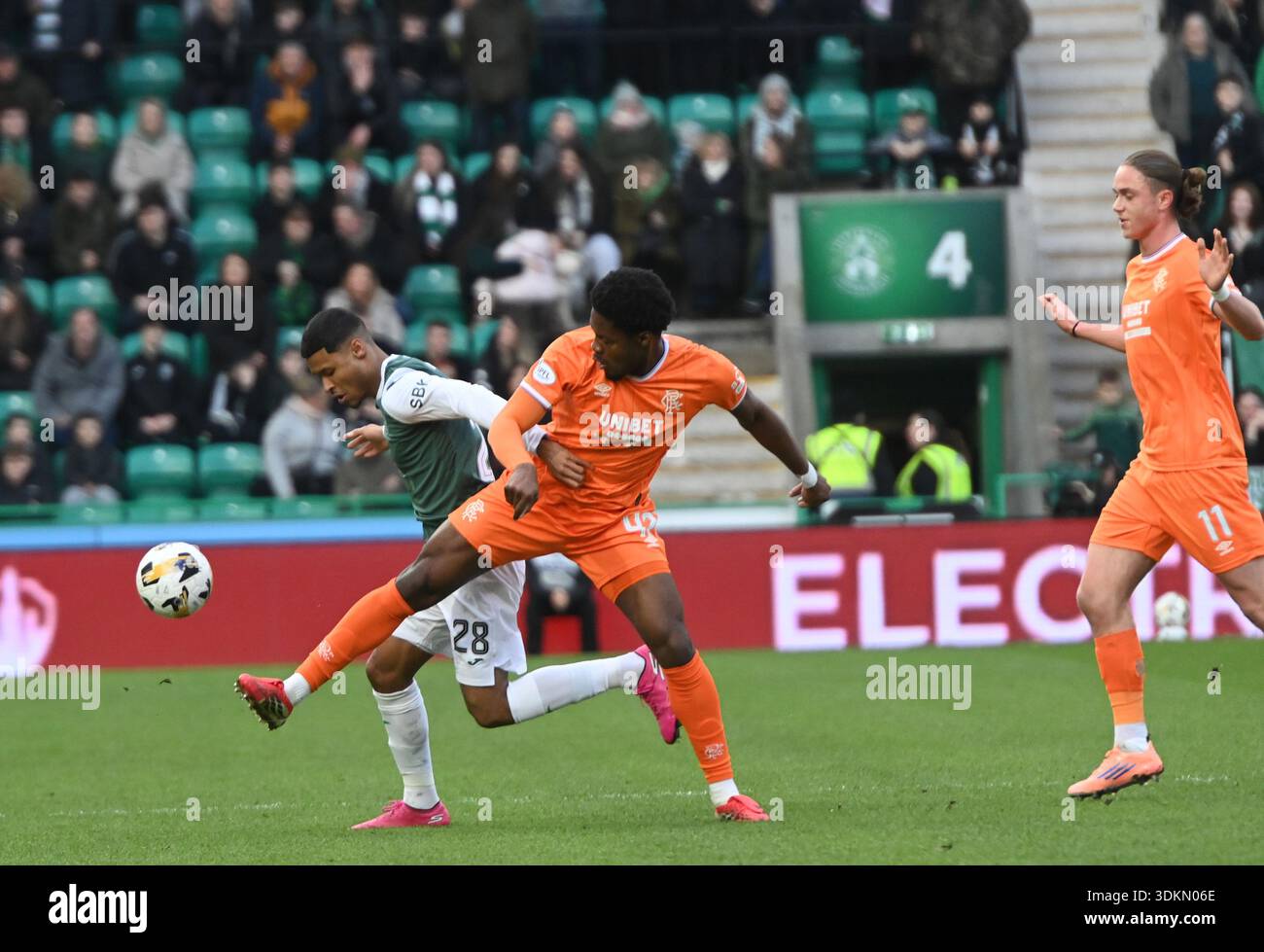 Easter Road Stadium .Edinburgh.Scotland.UK. 1st Feb 26, Scottish ...