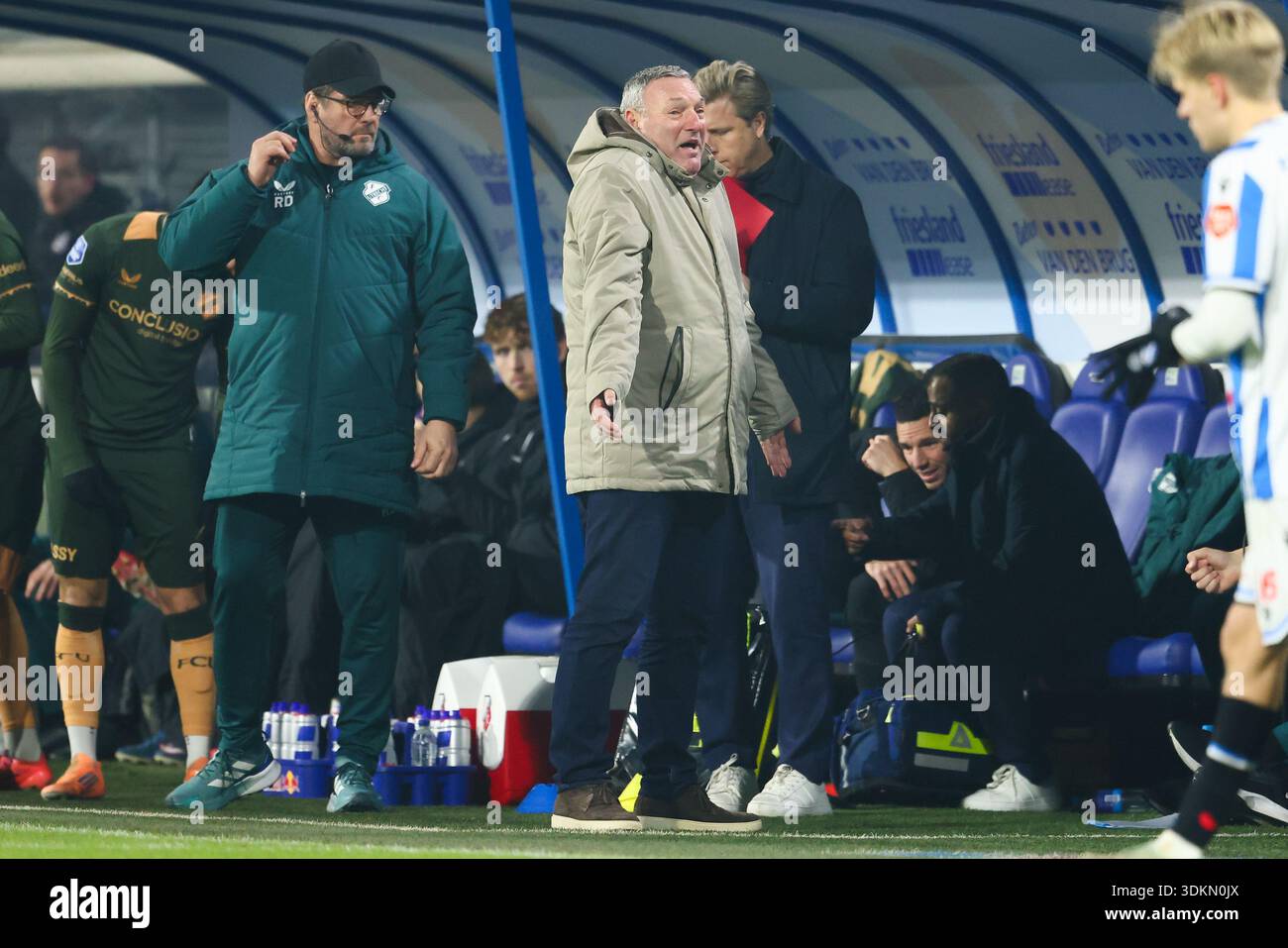 HEERENVEEN , 01-02-2026 , Abe Lenstra Stadium , season 2025 / 2026 ...
